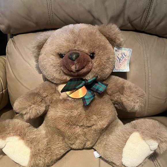 Toys | Vintage 1995 Toys R Us Geoffrey Brown Bear Plush Stuffed Toy 14 ...